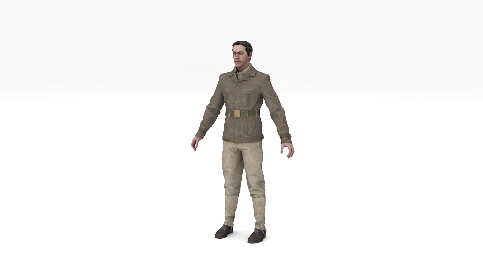 Captain Ryan 3D Model - TurboSquid 1905227