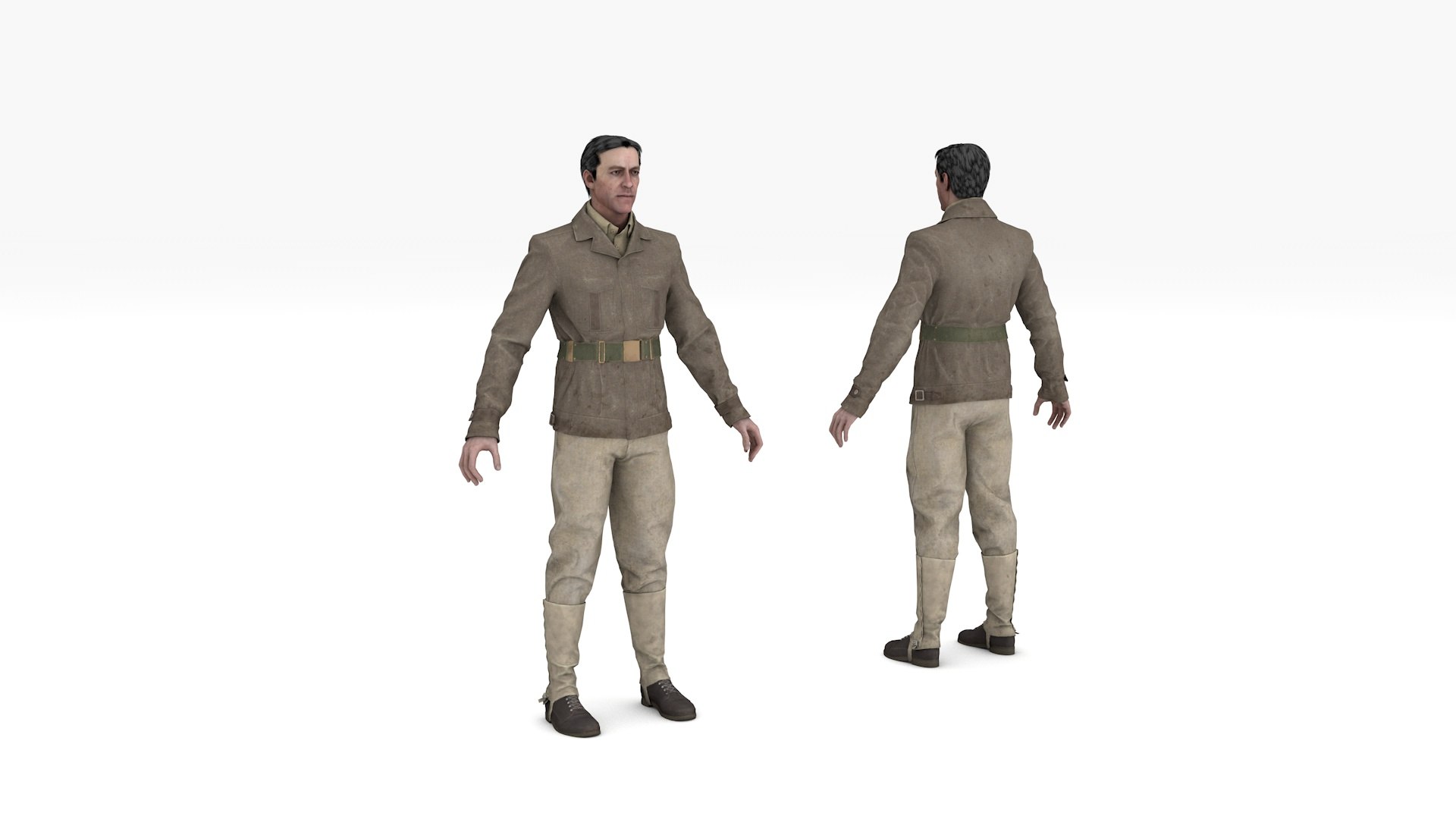 Captain Ryan 3D Model - TurboSquid 1905227