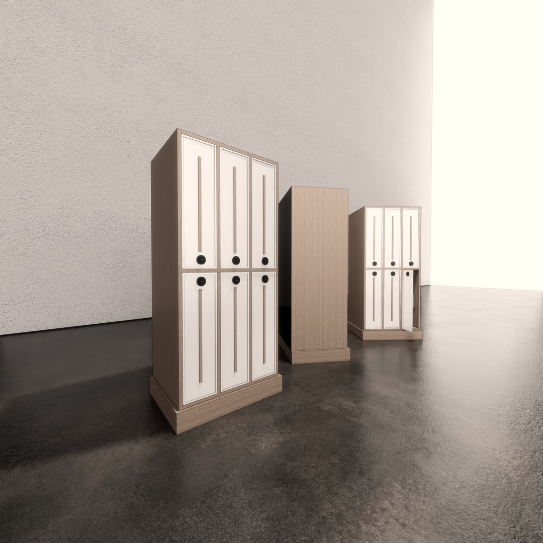 3D LOCKERS Model - TurboSquid 1887490