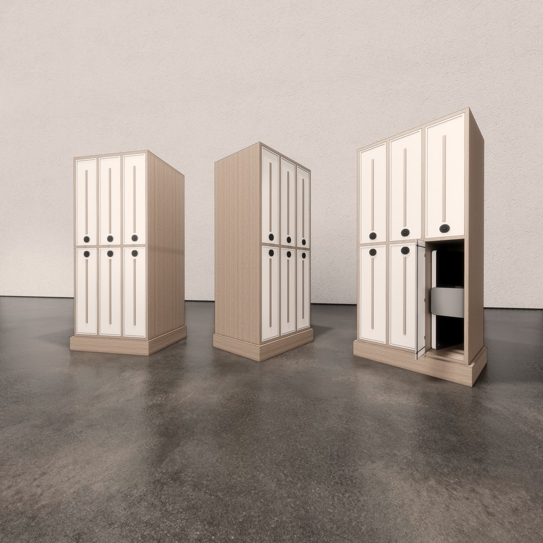 3D LOCKERS Model - TurboSquid 1887490