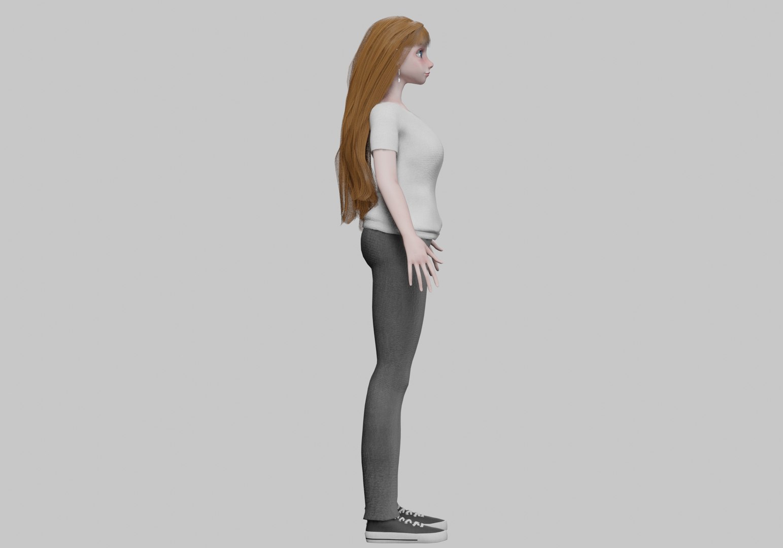 3D Model Pretty Standard Woman V37810 - TurboSquid 2268221