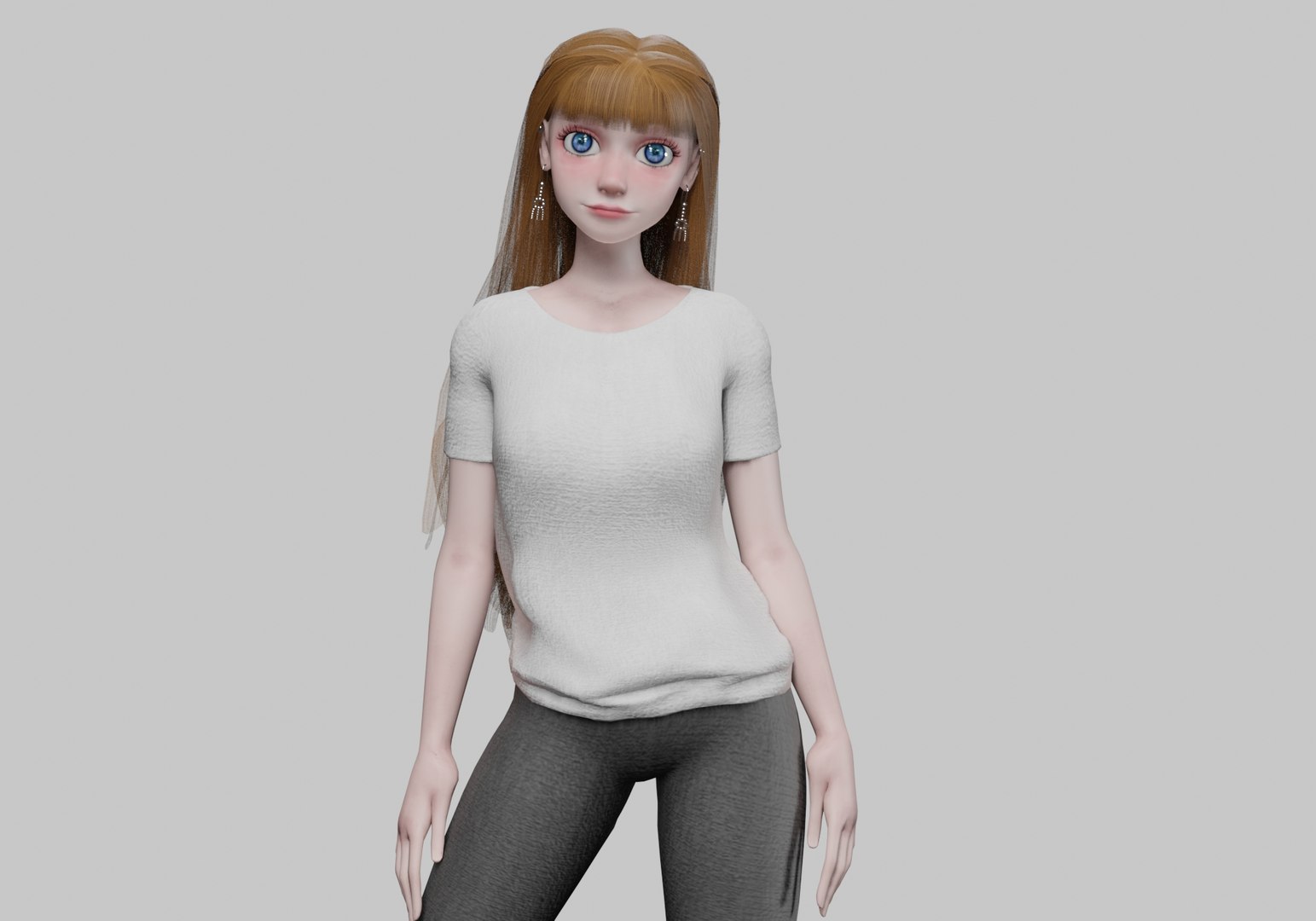 3D Model Pretty Standard Woman V37810 - TurboSquid 2268221
