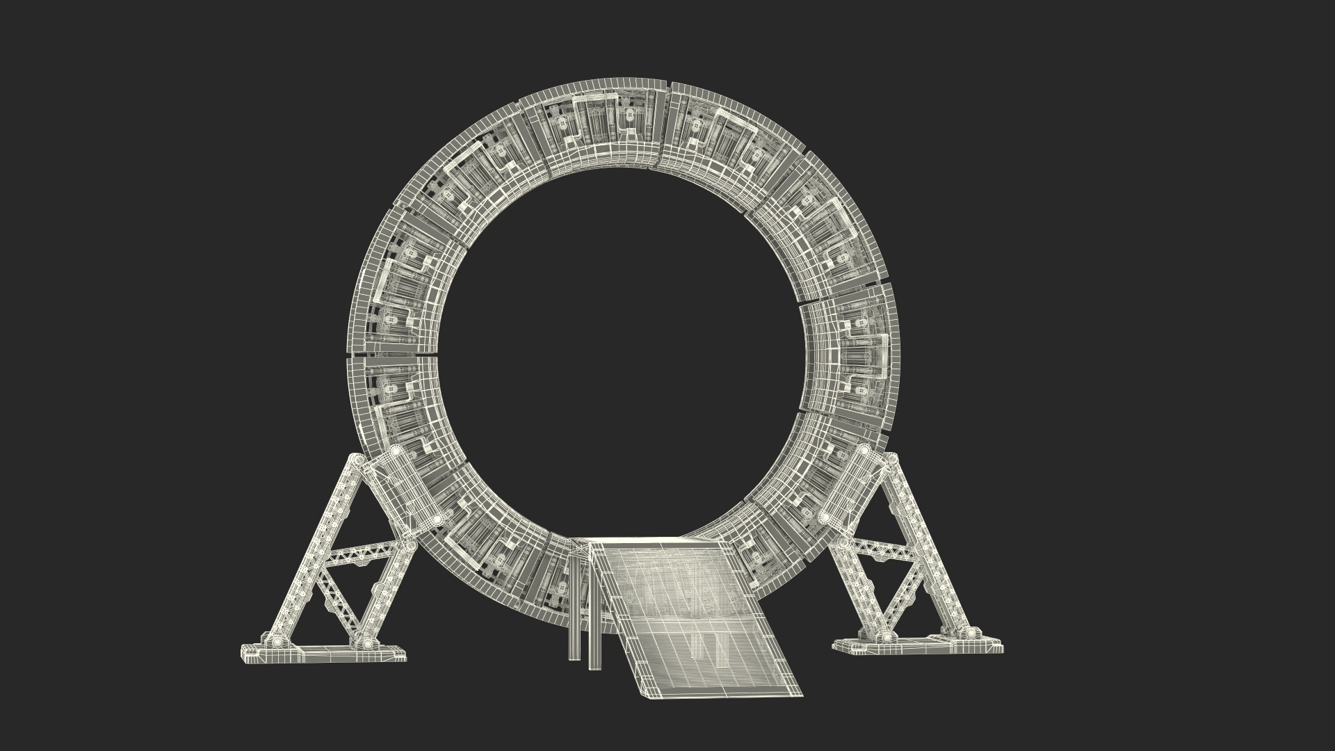 3D Time Gate - TurboSquid 2088578