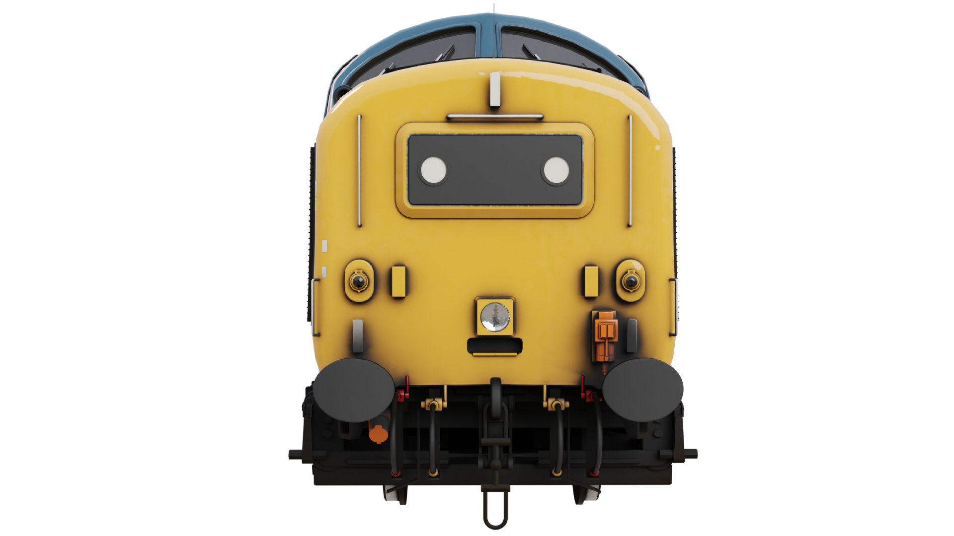 British Rail Class 55 Model - TurboSquid 2223469