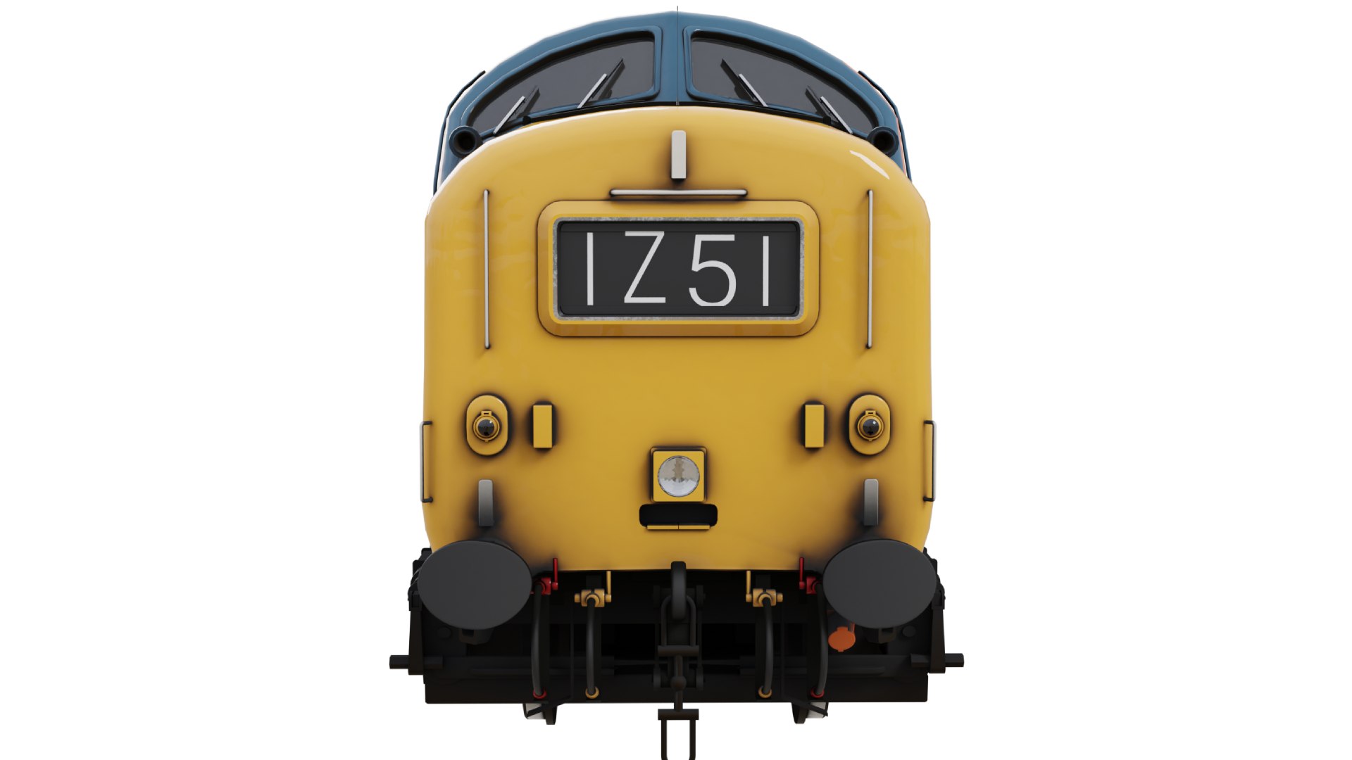 British Rail Class 55 Model - TurboSquid 2223469