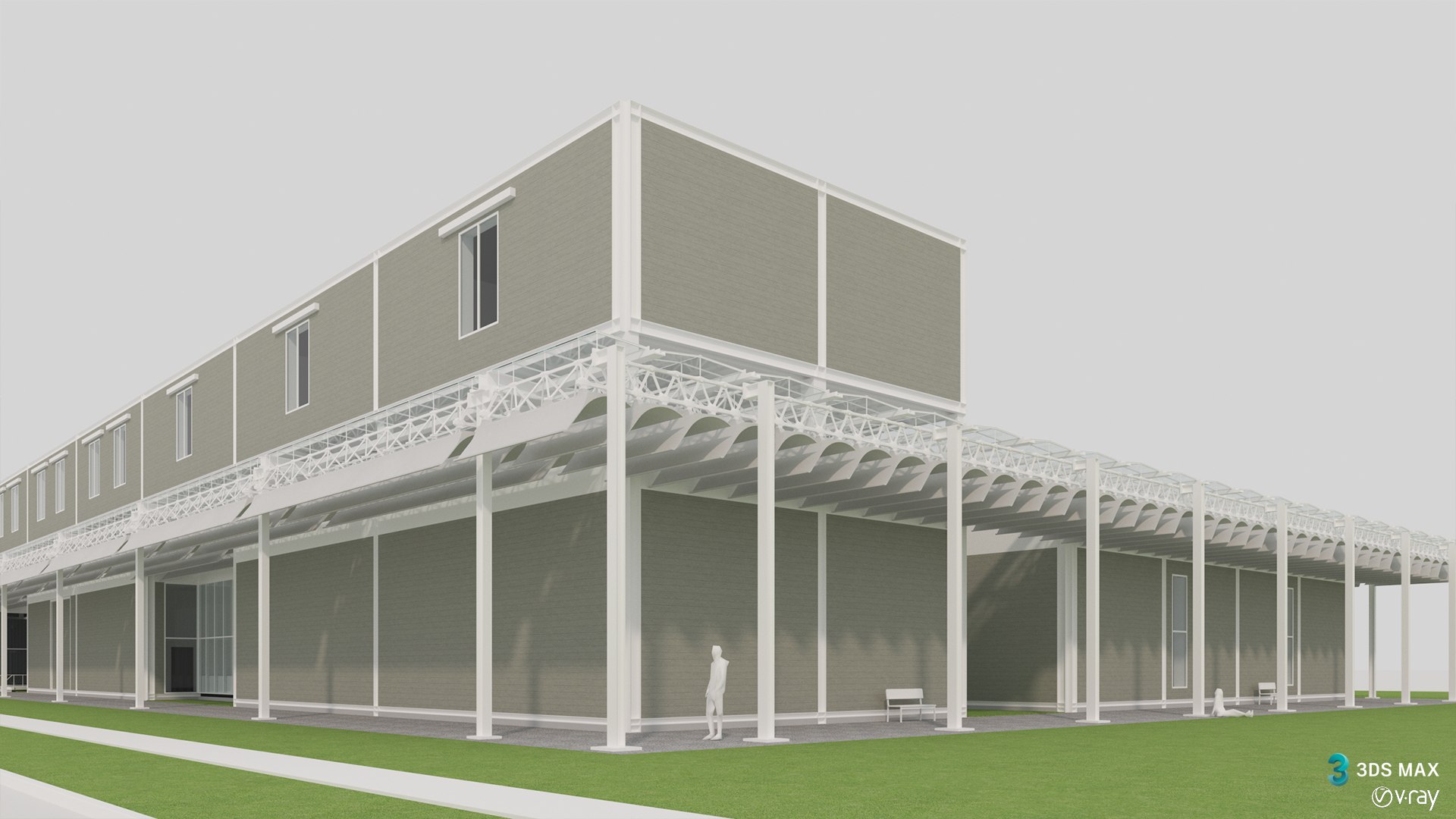 3D Menil Collection Entire Building - TurboSquid 1959814