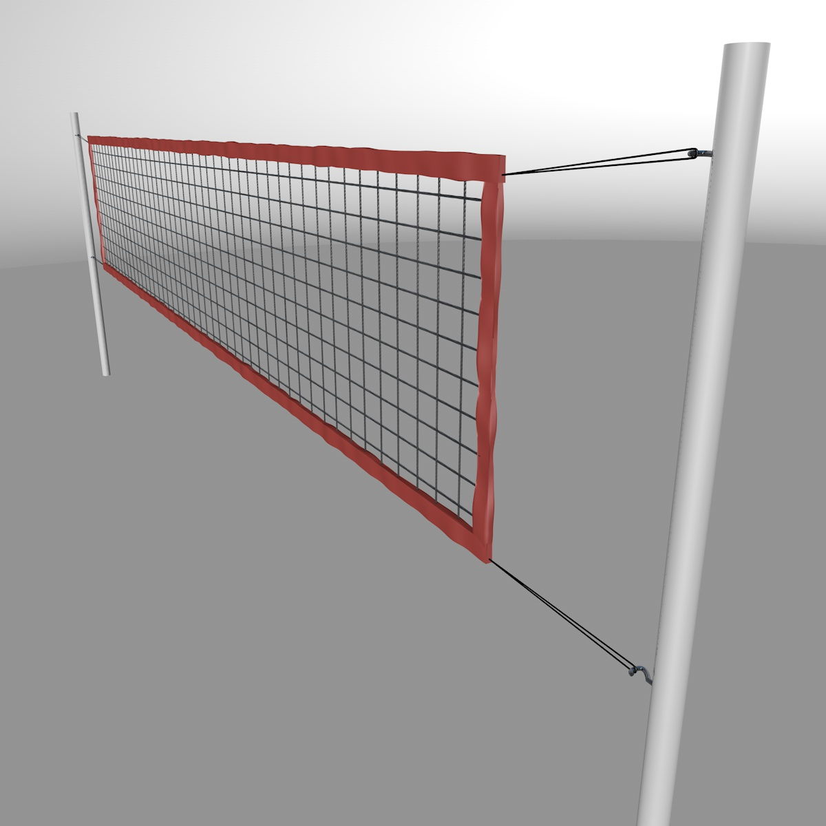 Volleyball net 3D - TurboSquid 1690262