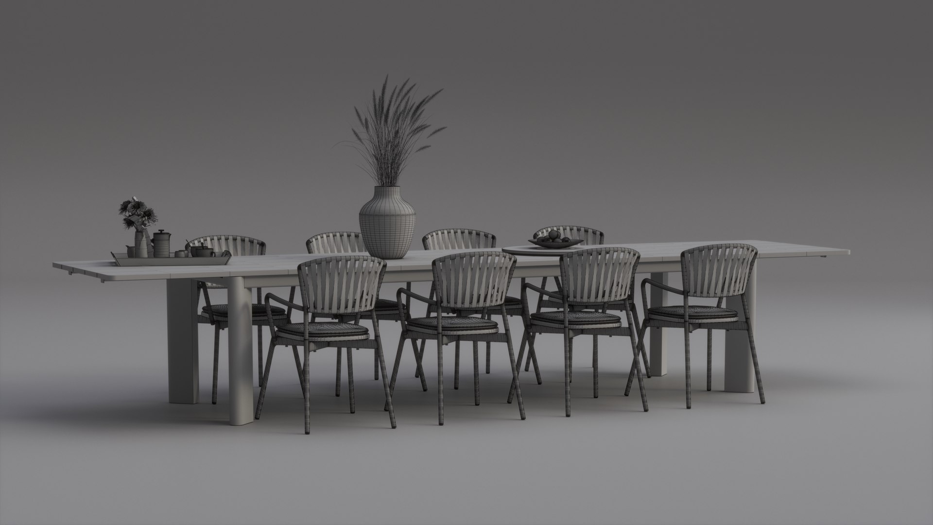 Roda Brick Table By Gordon Guillaumier 3D Model - TurboSquid 1722416