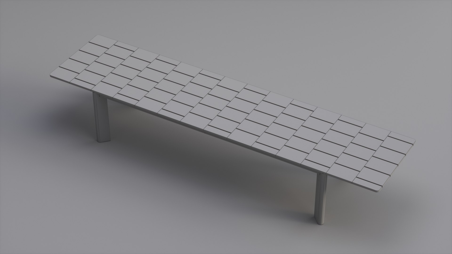 Roda Brick Table By Gordon Guillaumier 3D Model - TurboSquid 1722416