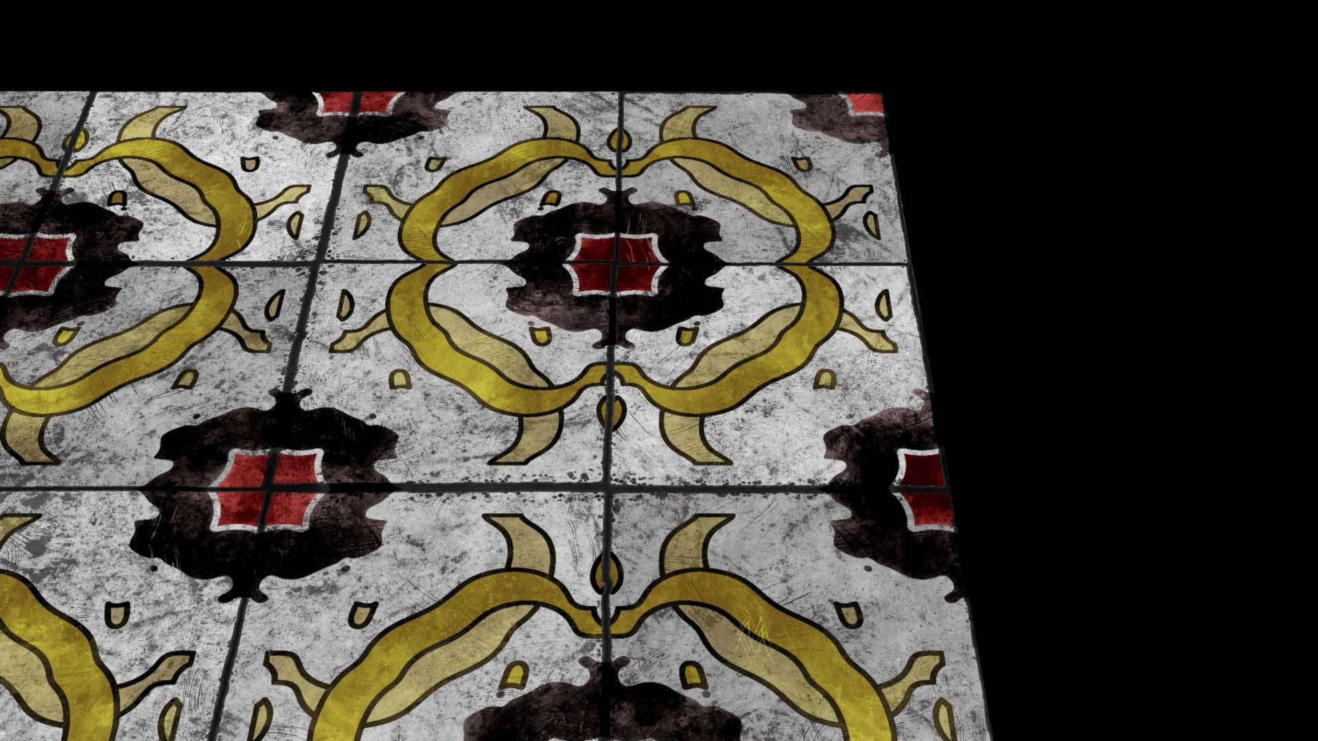 Tile Aged Ceramic 3D Model - TurboSquid 2235641