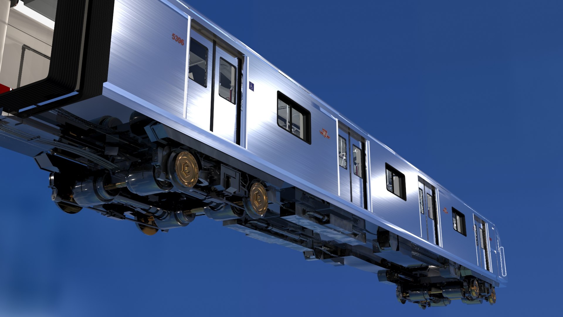 Ttc Train Engine 3D - TurboSquid 1681245