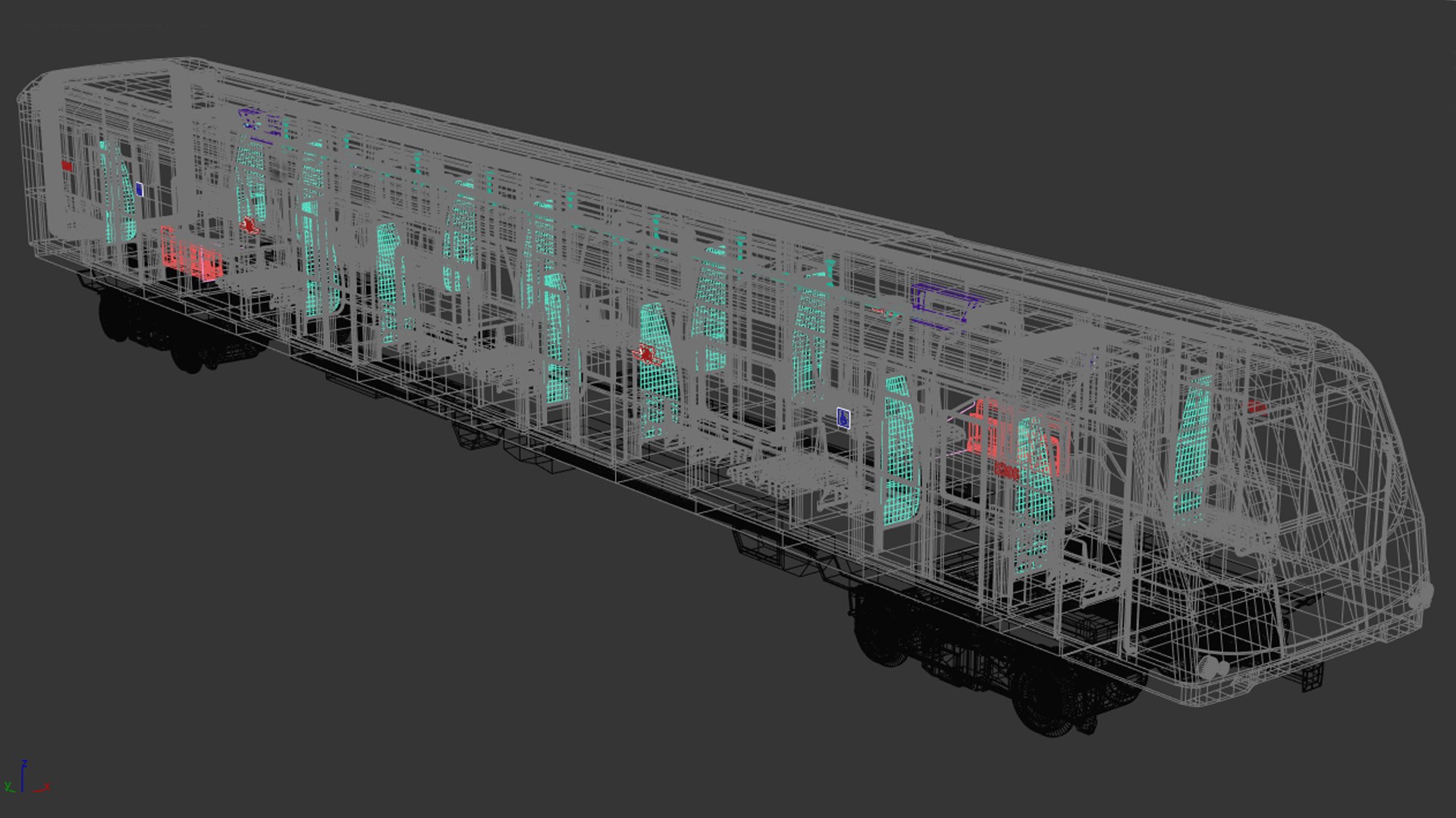 Ttc Train Engine 3D - TurboSquid 1681245