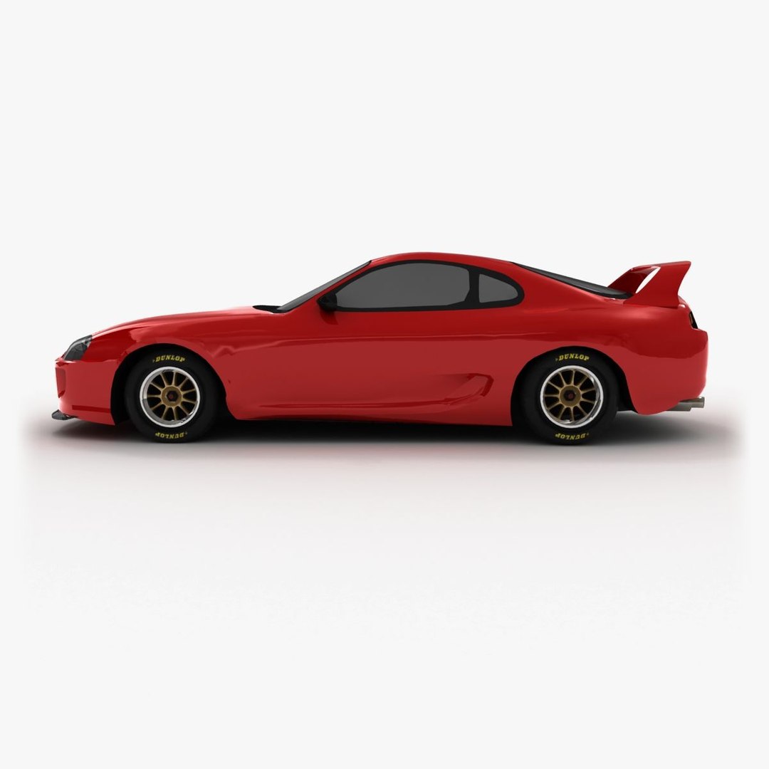 3d toyota supra model