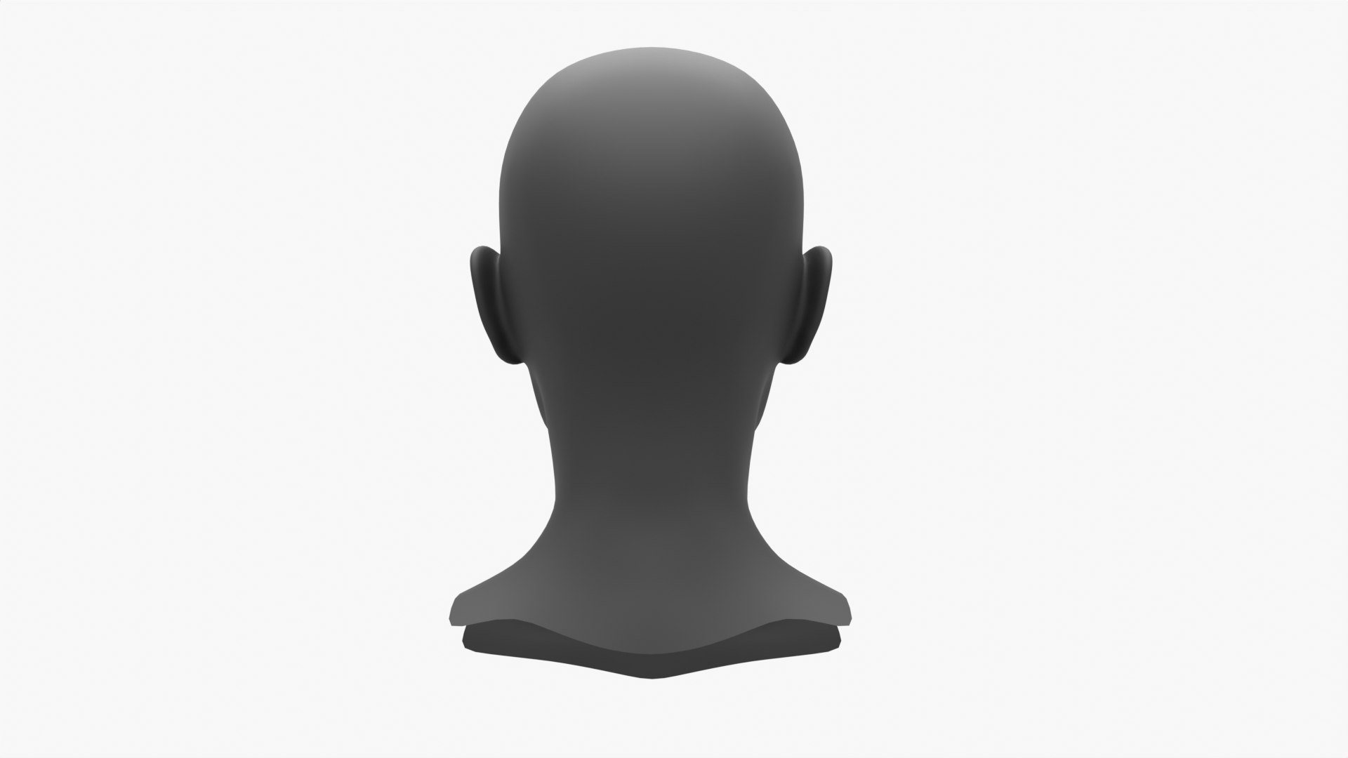 Free 3D Female Head Base - TurboSquid 2381316