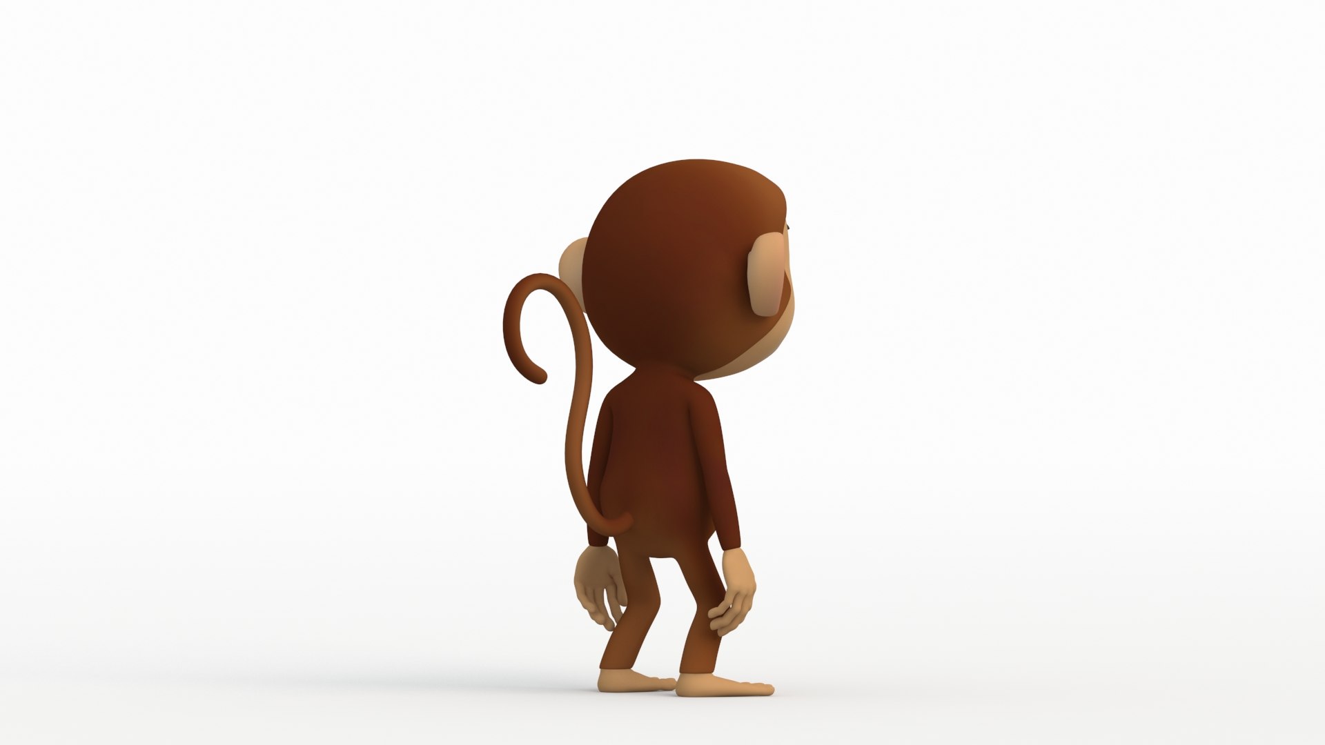 3D Monkey Model - TurboSquid 2165435