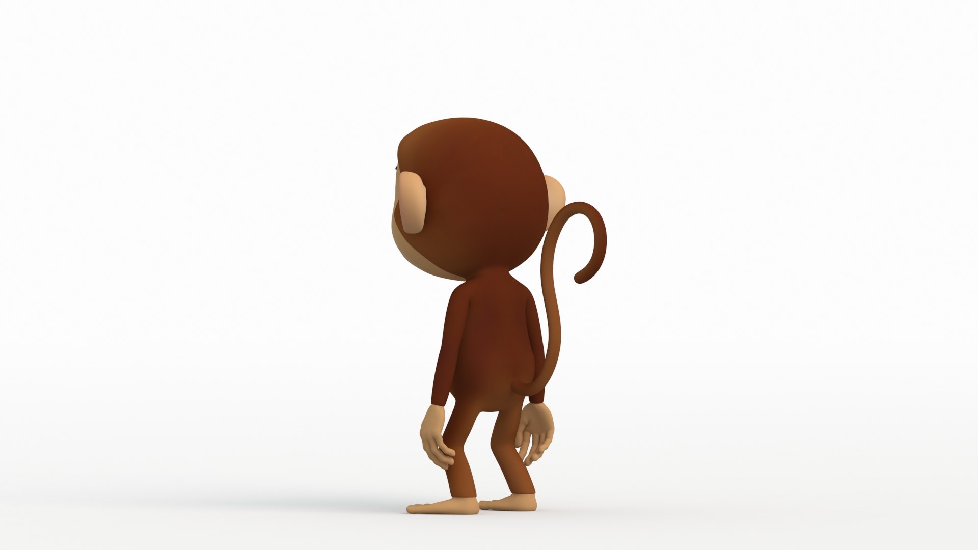 3D Monkey Model - TurboSquid 2165435