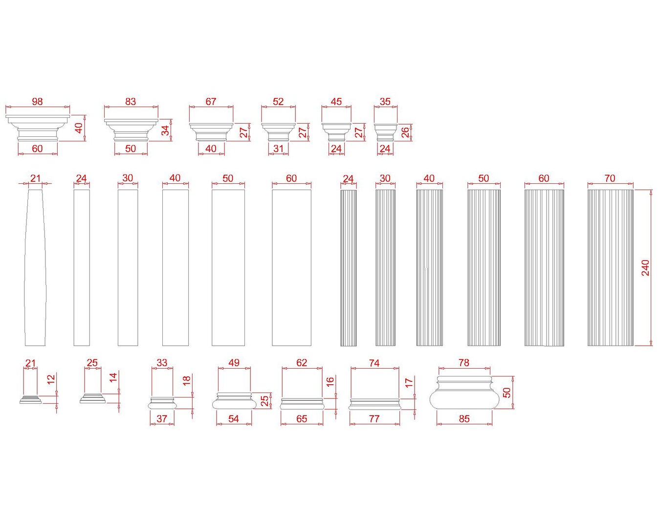 Column-Head-Base 3D - TurboSquid 2185083