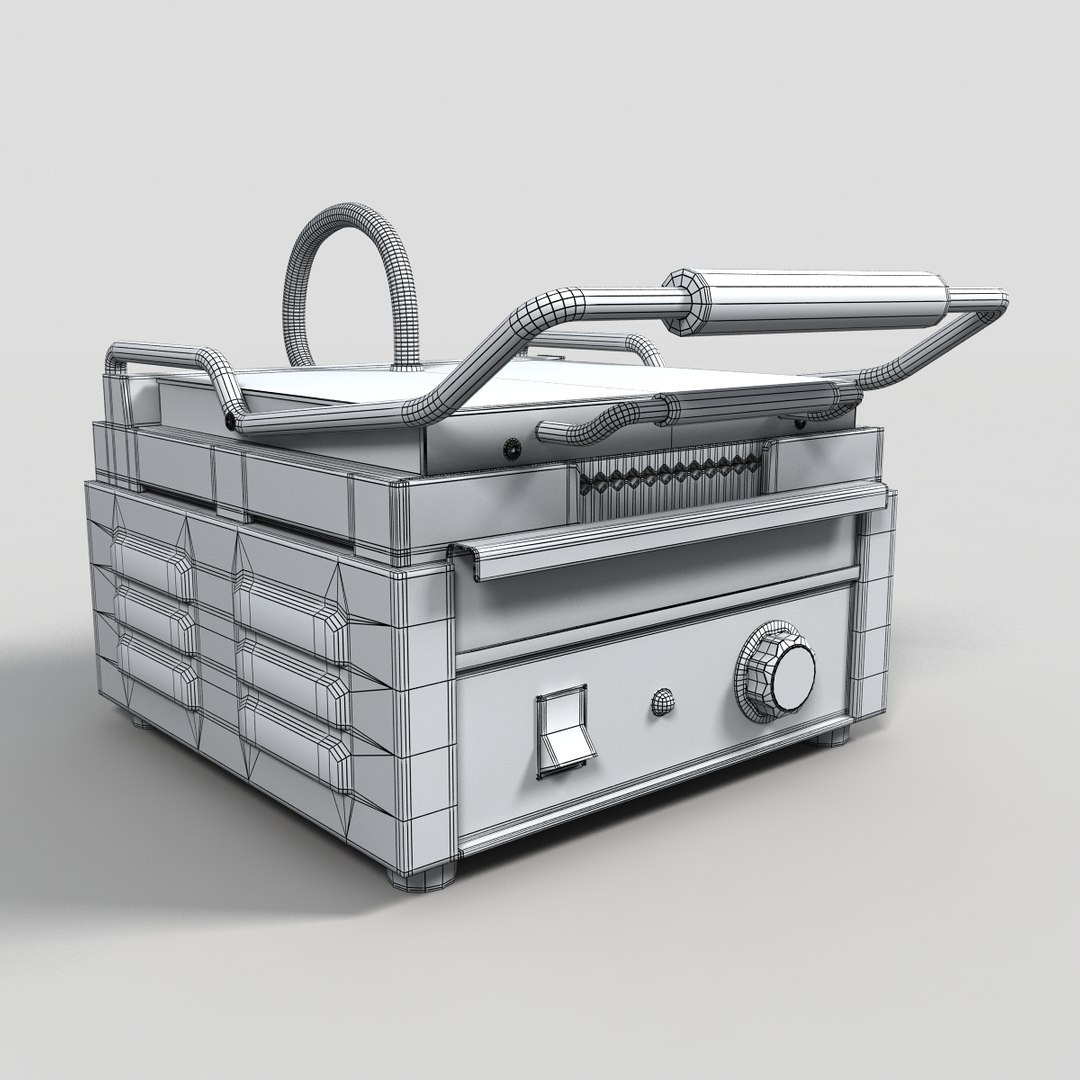 Commercial Panini Press 3d Max