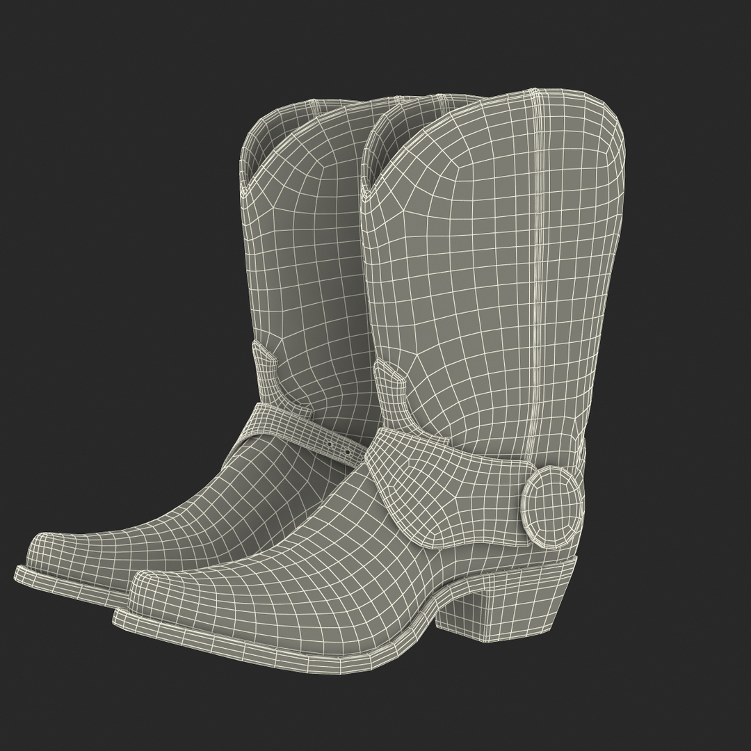 3d cowboy boots