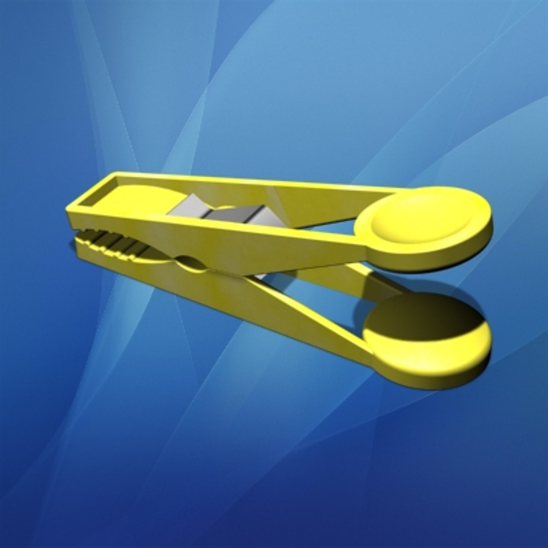 clothes pin 3d model