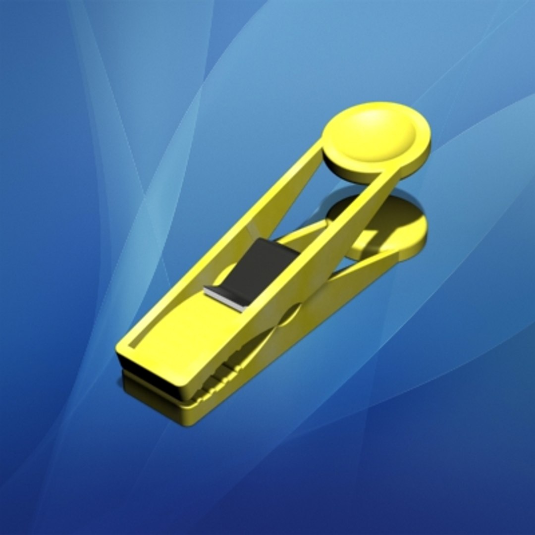 Clothes Pin 3d Model