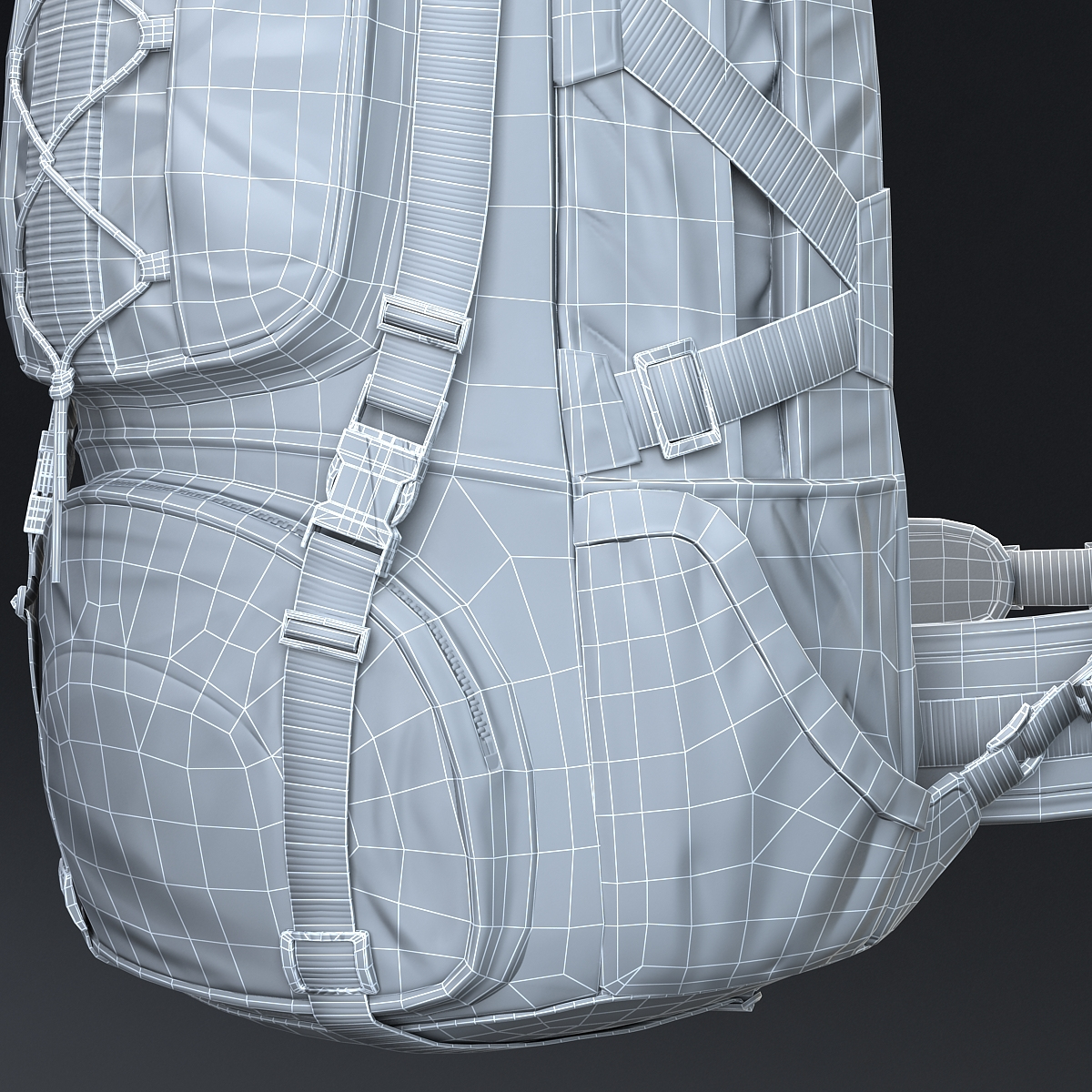 backpack alpine 3d max