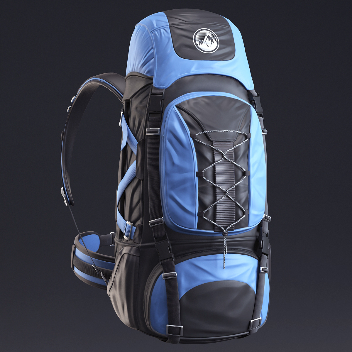 backpack alpine 3d max