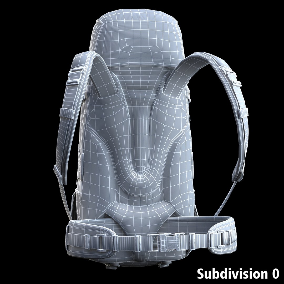 Backpack Alpine 3d Max
