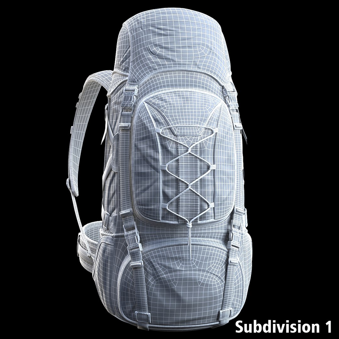 Backpack Alpine 3d Max