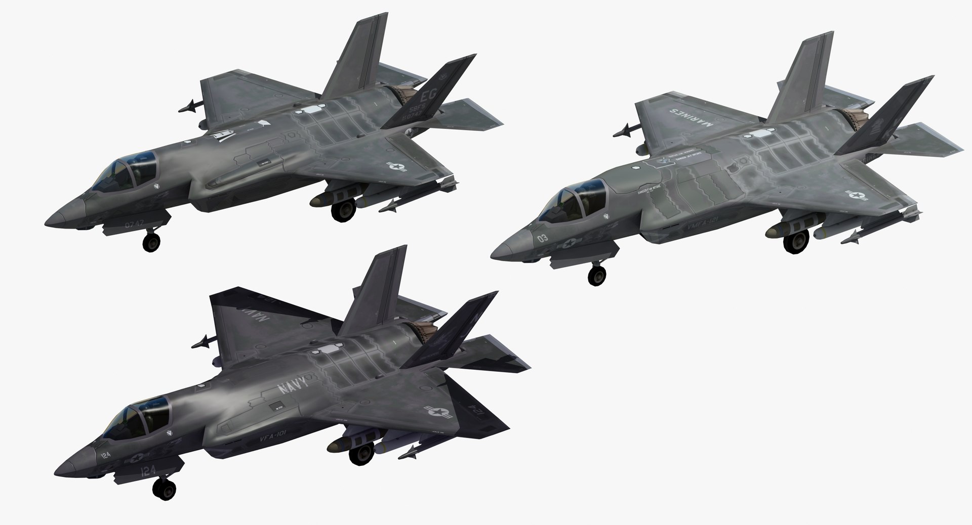 F-35 strike fighter 3D - TurboSquid 1203479