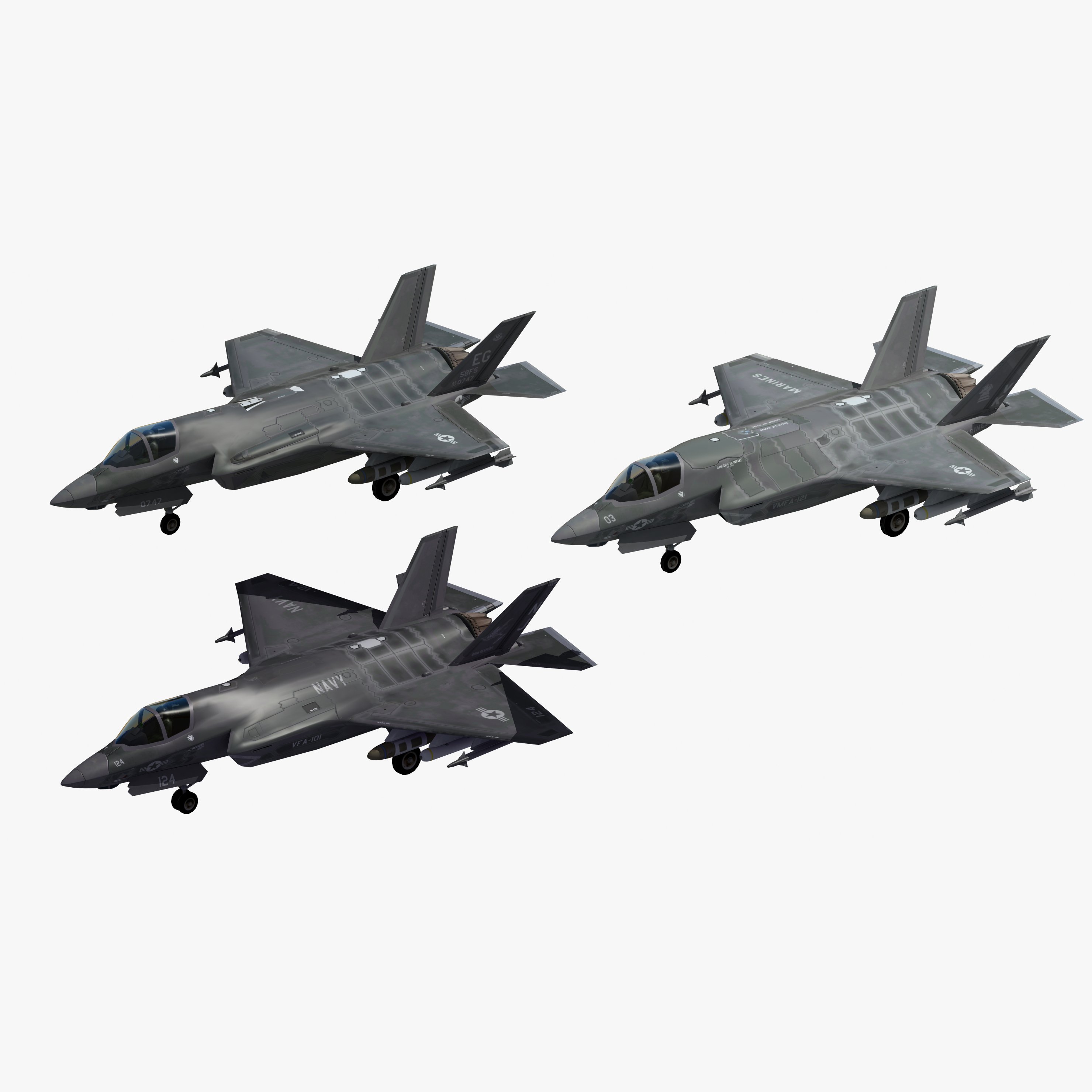 F-35 strike fighter 3D - TurboSquid 1203479