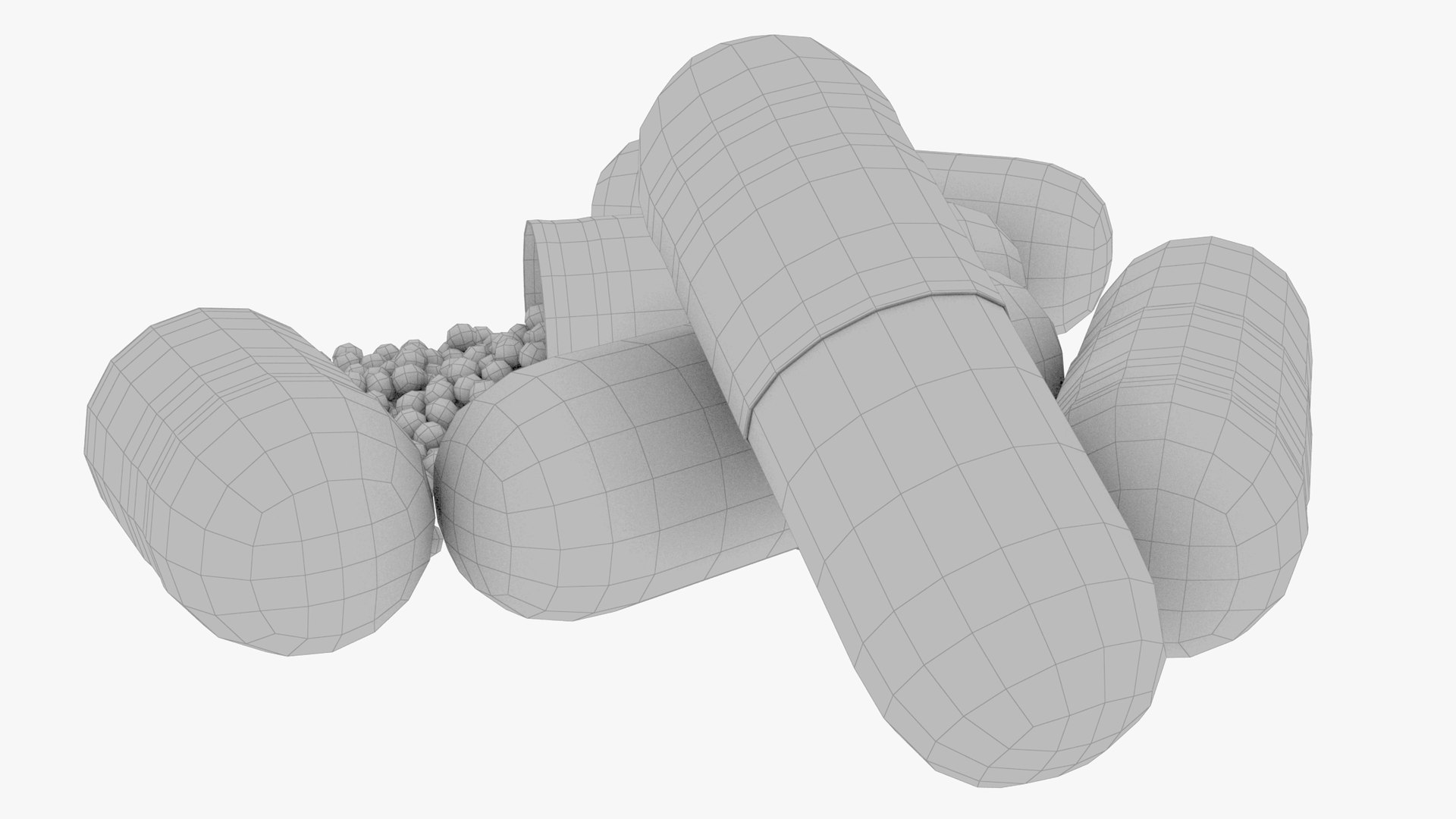3D pill medicine drug model - TurboSquid 1554587