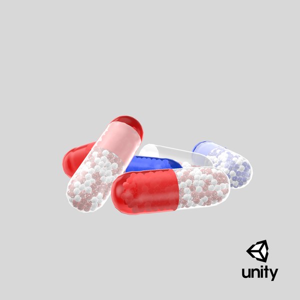 3D pill medicine drug model - TurboSquid 1554587