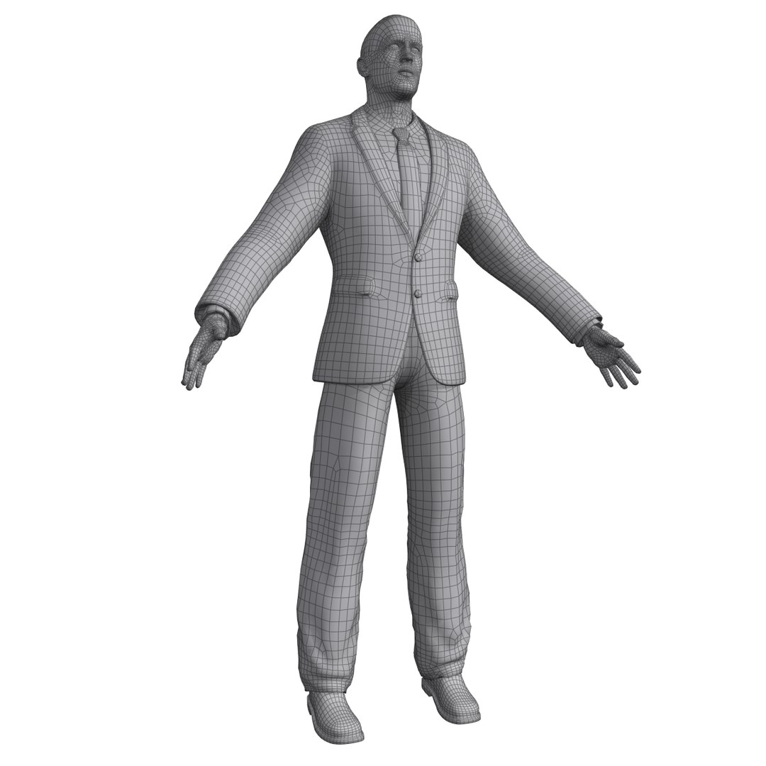 3d Rigged Jason Statham Model