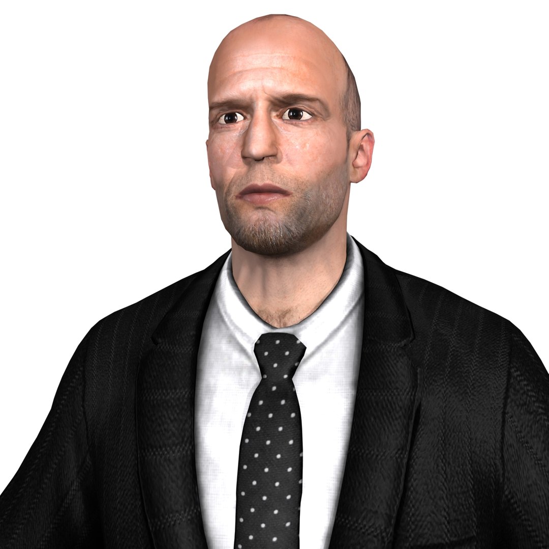 3d Rigged Jason Statham Model