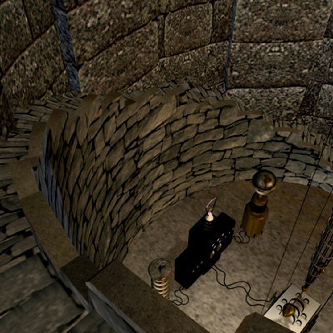 Gothic Tower Frankenstein Laboratory 3d Model