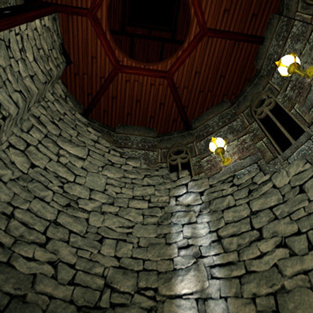 Gothic Tower Frankenstein Laboratory 3d Model