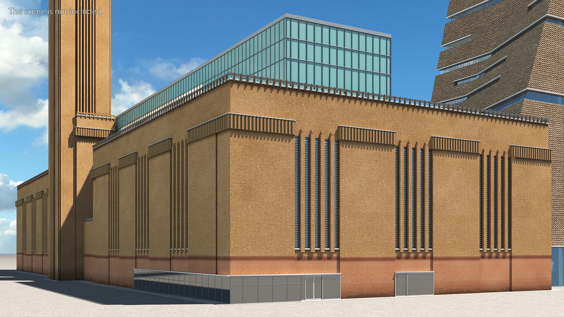 Tate Modern Art Gallery model - TurboSquid 1742222