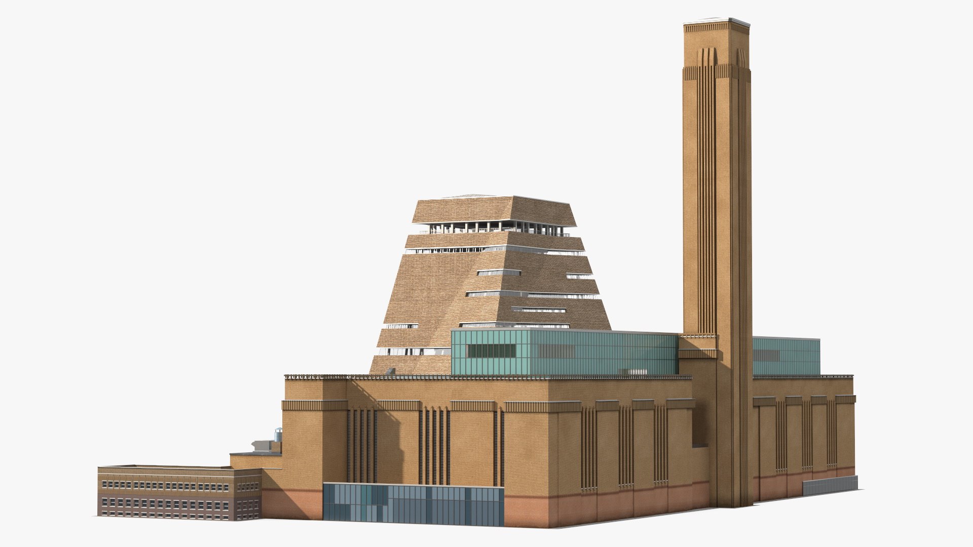 Tate Modern Art Gallery model - TurboSquid 1742222