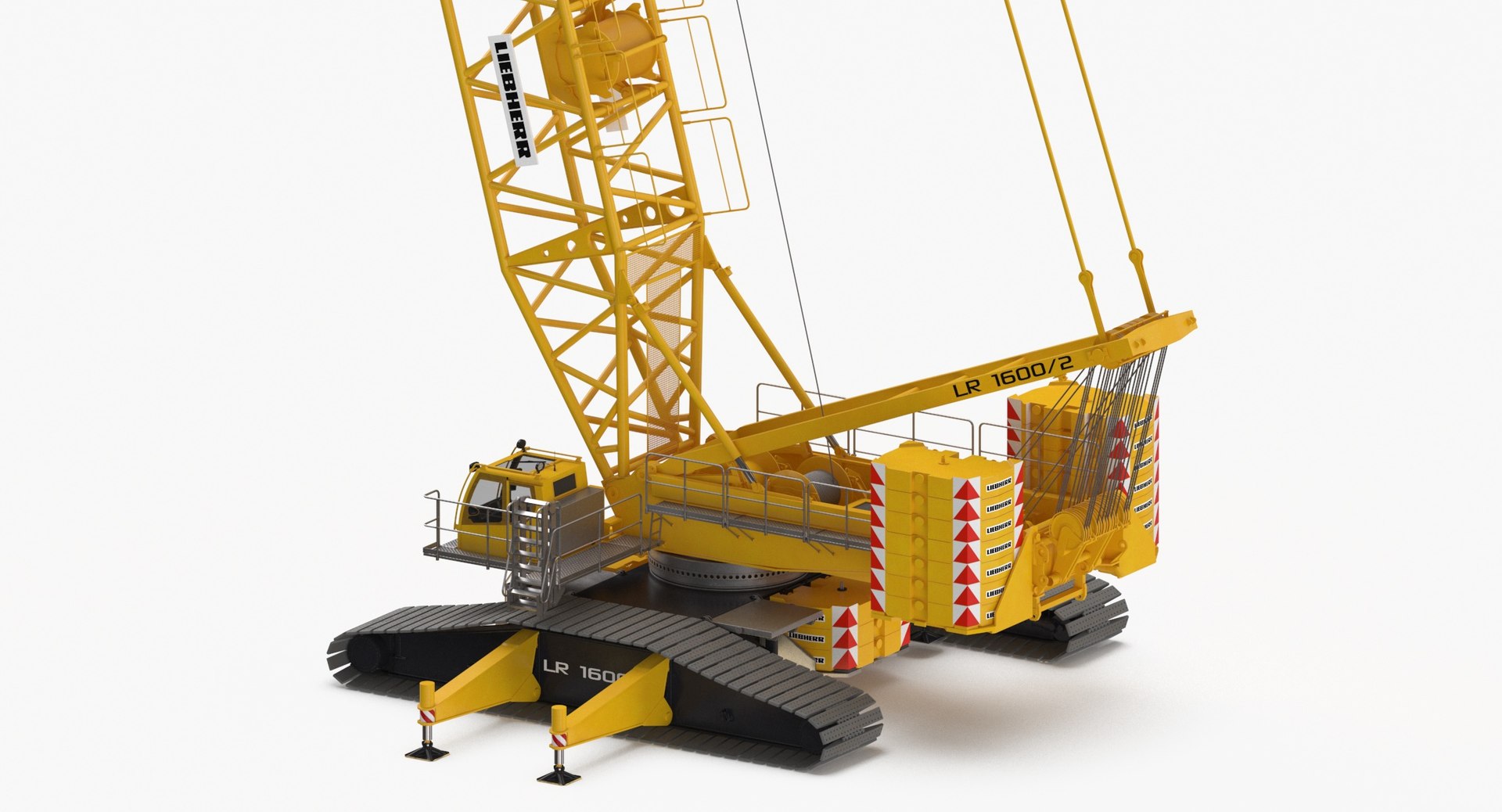 3D Liebherr LR 1600 2 SL3F SL3108 F36 Model - TurboSquid 2128194