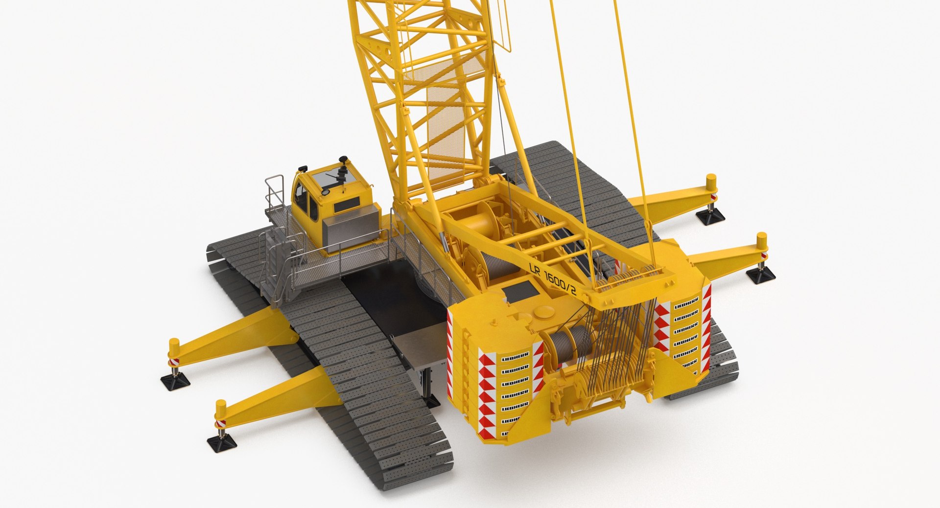 3D Liebherr LR 1600 2 SL3F SL3108 F36 Model - TurboSquid 2128194