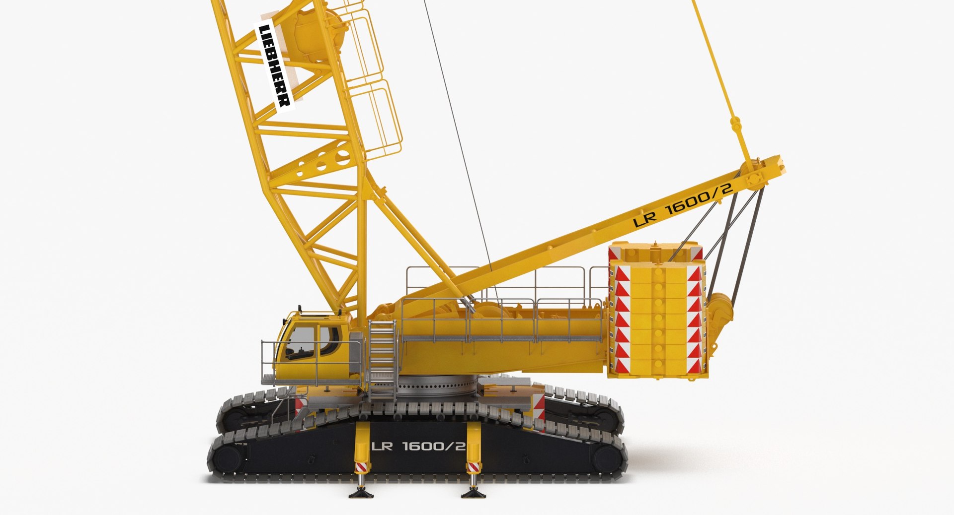 3D Liebherr LR 1600 2 SL3F SL3108 F36 Model - TurboSquid 2128194