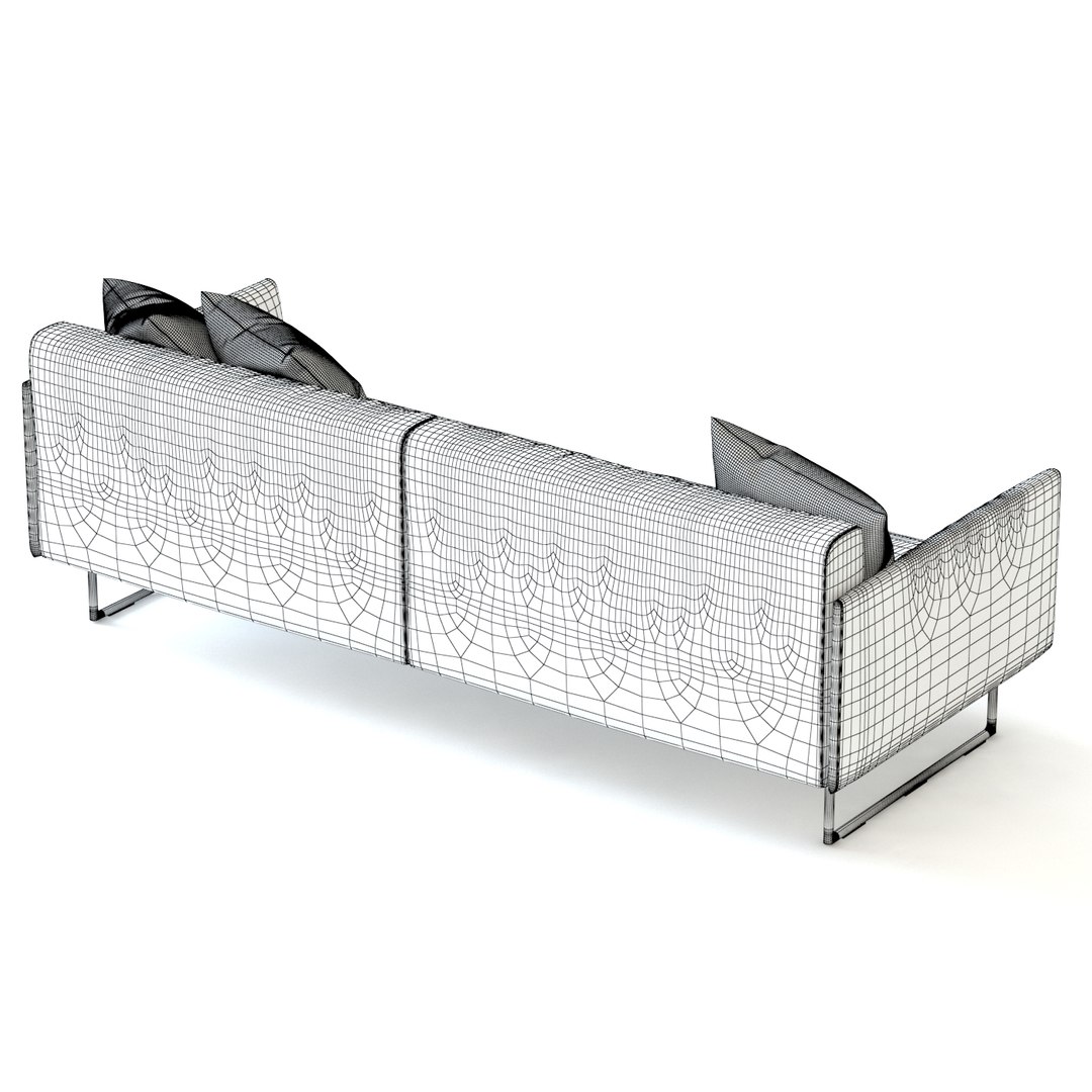 3d Model Mdf Italia Hara Sofa