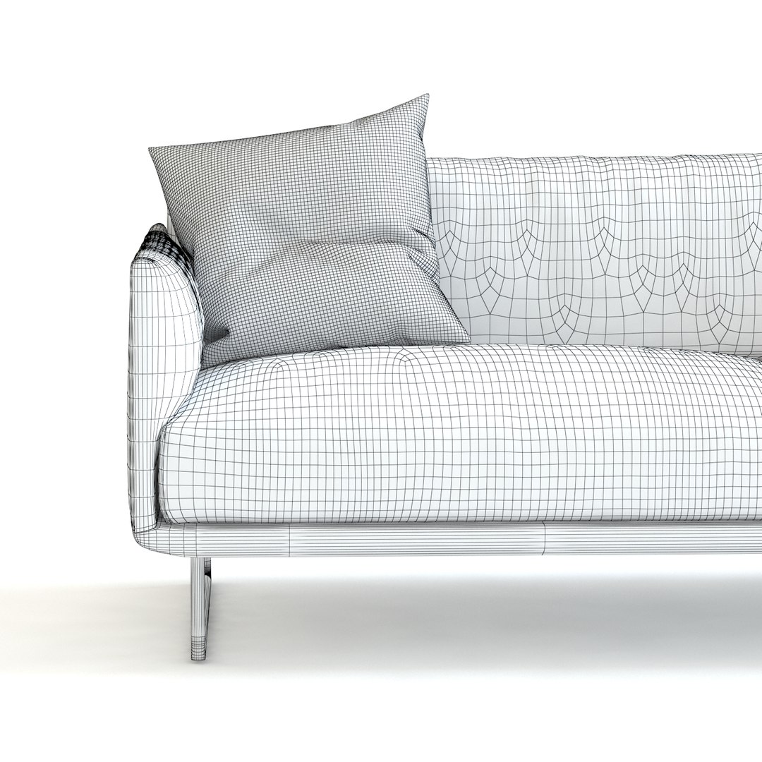 3d Model Mdf Italia Hara Sofa