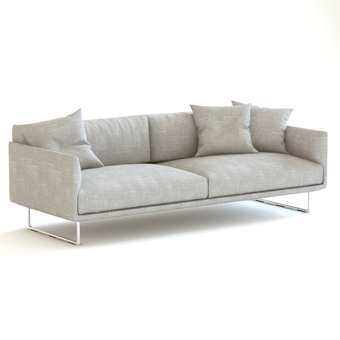 3d Model Mdf Italia Hara Sofa