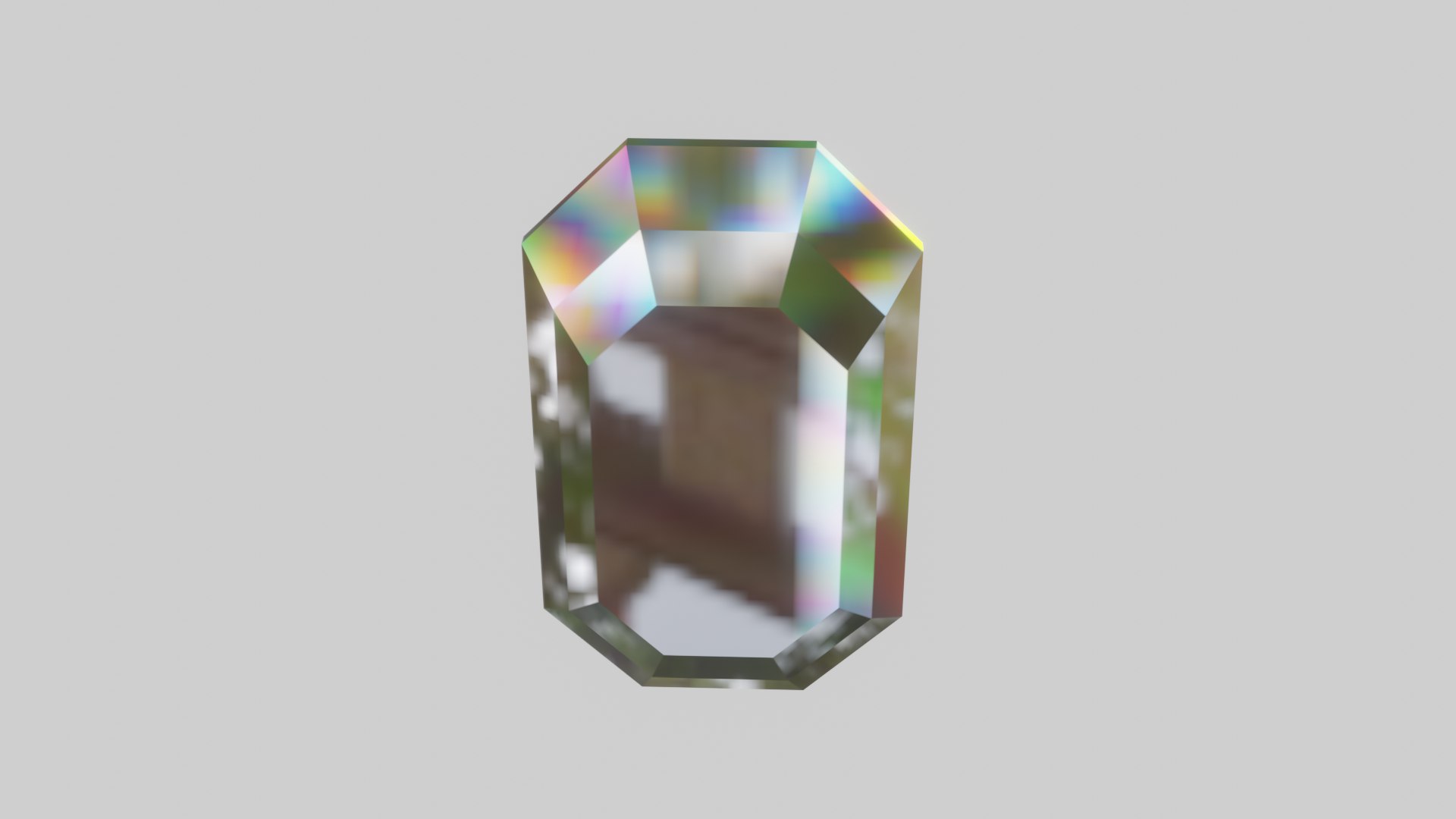 Octagon Diamond Cut Model - TurboSquid 1851756