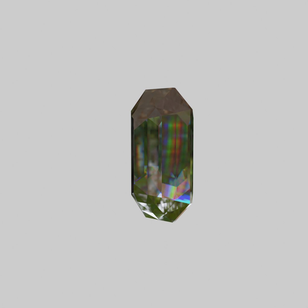 Octagon Diamond Cut Model - TurboSquid 1851756