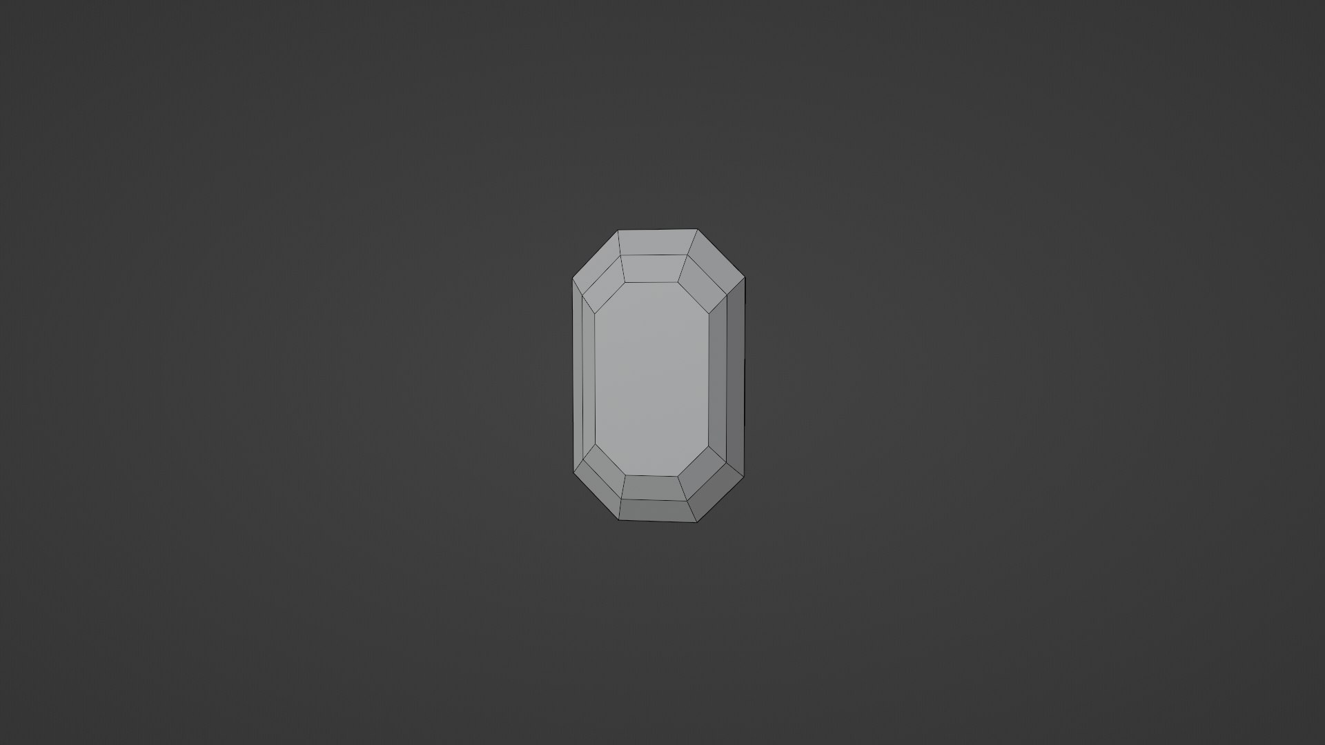Octagon Diamond Cut Model - TurboSquid 1851756