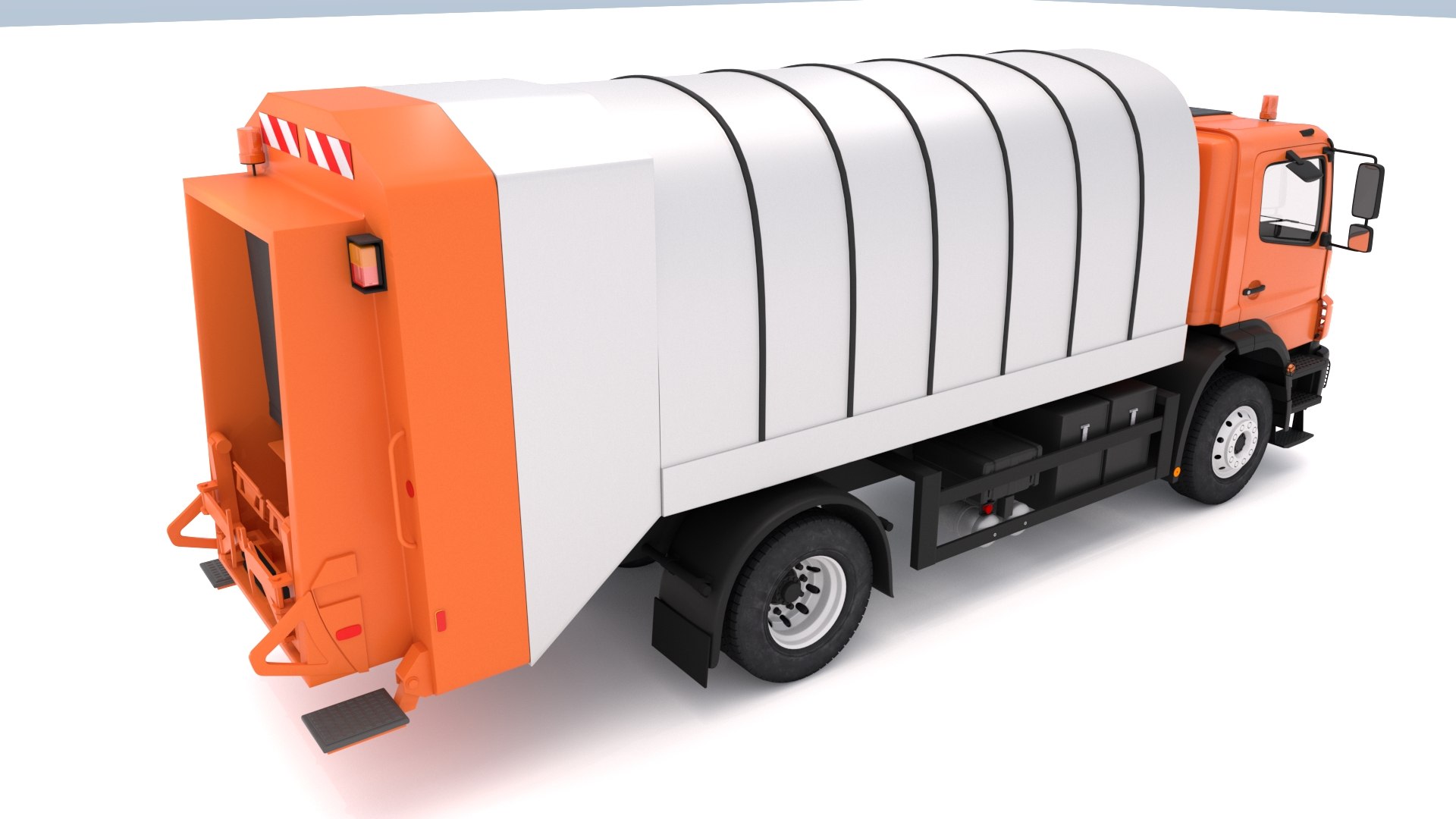 Generic Truck Garbage 3D model - TurboSquid 2030953