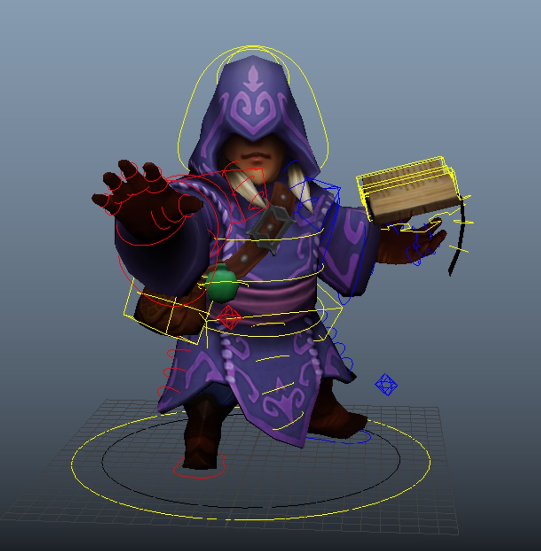3D Mini Warlock Model - TurboSquid 1375392